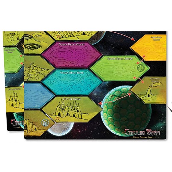 Shaggai Map: Cthulhu Wars 2nd Ed.