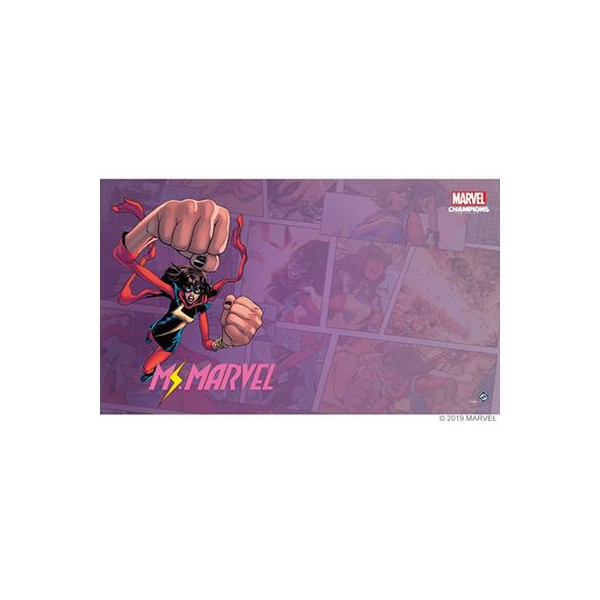 Ms. Marvel Playmat - Marvel Champions: Il Gioco di Carte (Tappetino)